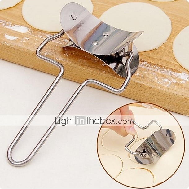 Ravioli Dumpling Maker Shaper And Cutter, 2 Piece Stainless Steel Set ...