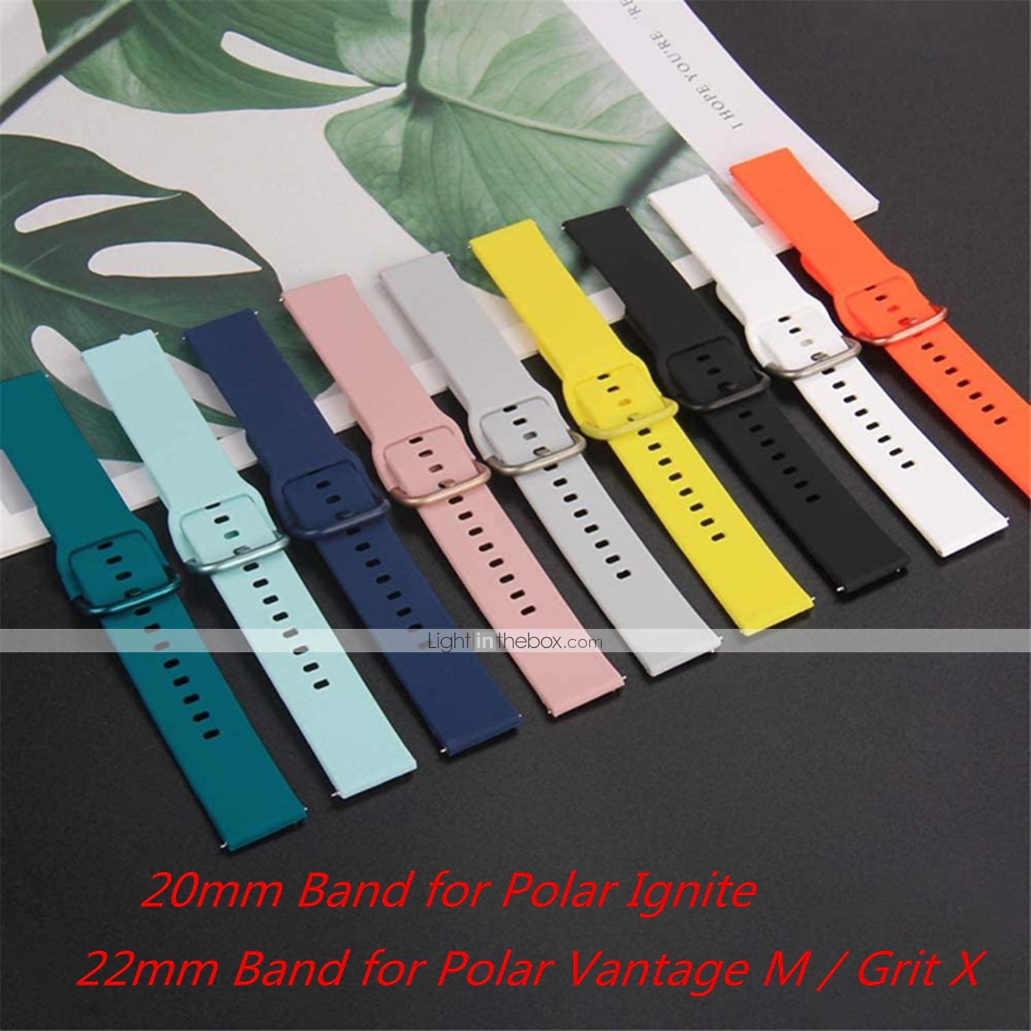 Watch Band for Polar Ignite 3, Ignite 2, Ignite, Unite, Pacer Vantage M ...