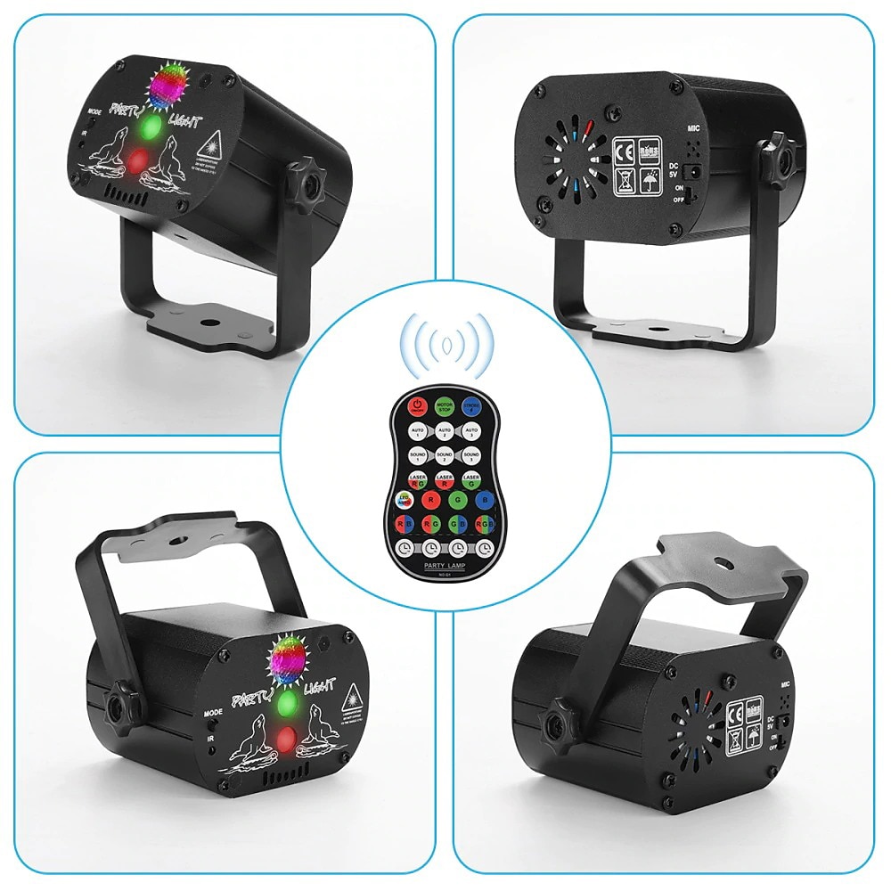 Proiector cu LED-uri RGB, laser Stage 60 de modele lumini de scena ...