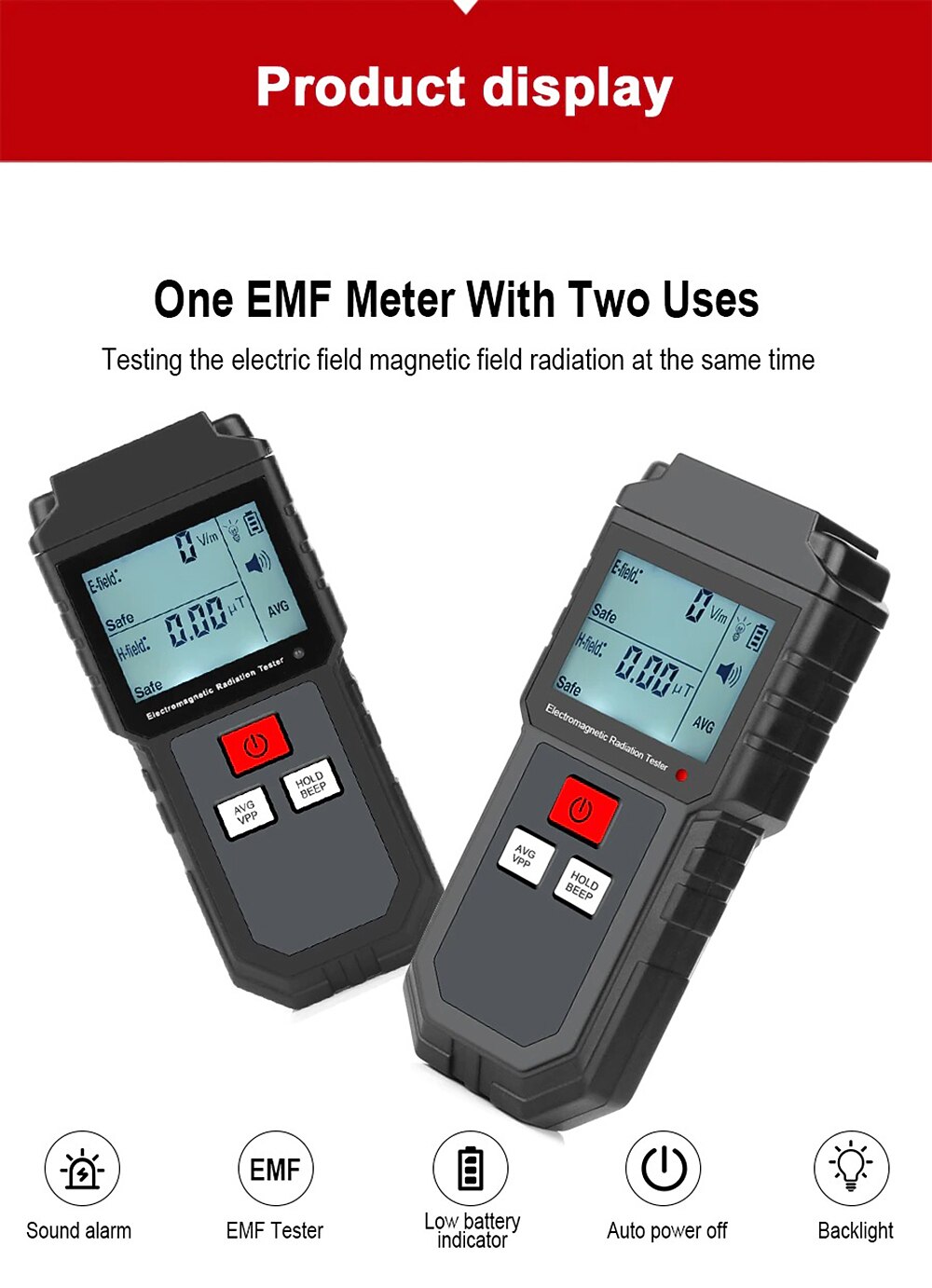 Test Equipment Multimeters LIUMY Handheld Mini LCD UK Electromagnetic ...