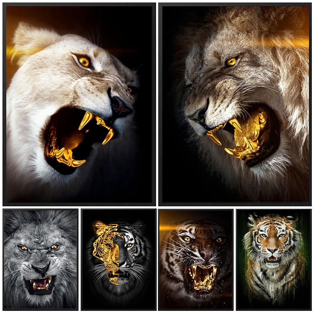 Cheetah Lion Tiger