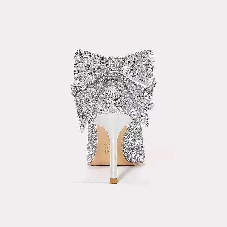 Silver closed toe wedding shoes 60 photos - Astyledwedding.com