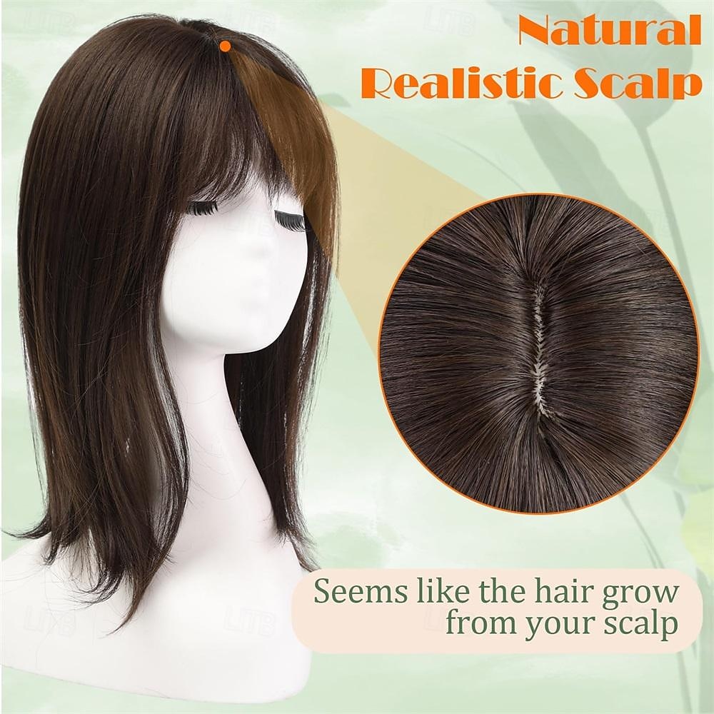 14Inch Hair Topper for Women With Thinning Hair Wiglets Toppers for ...