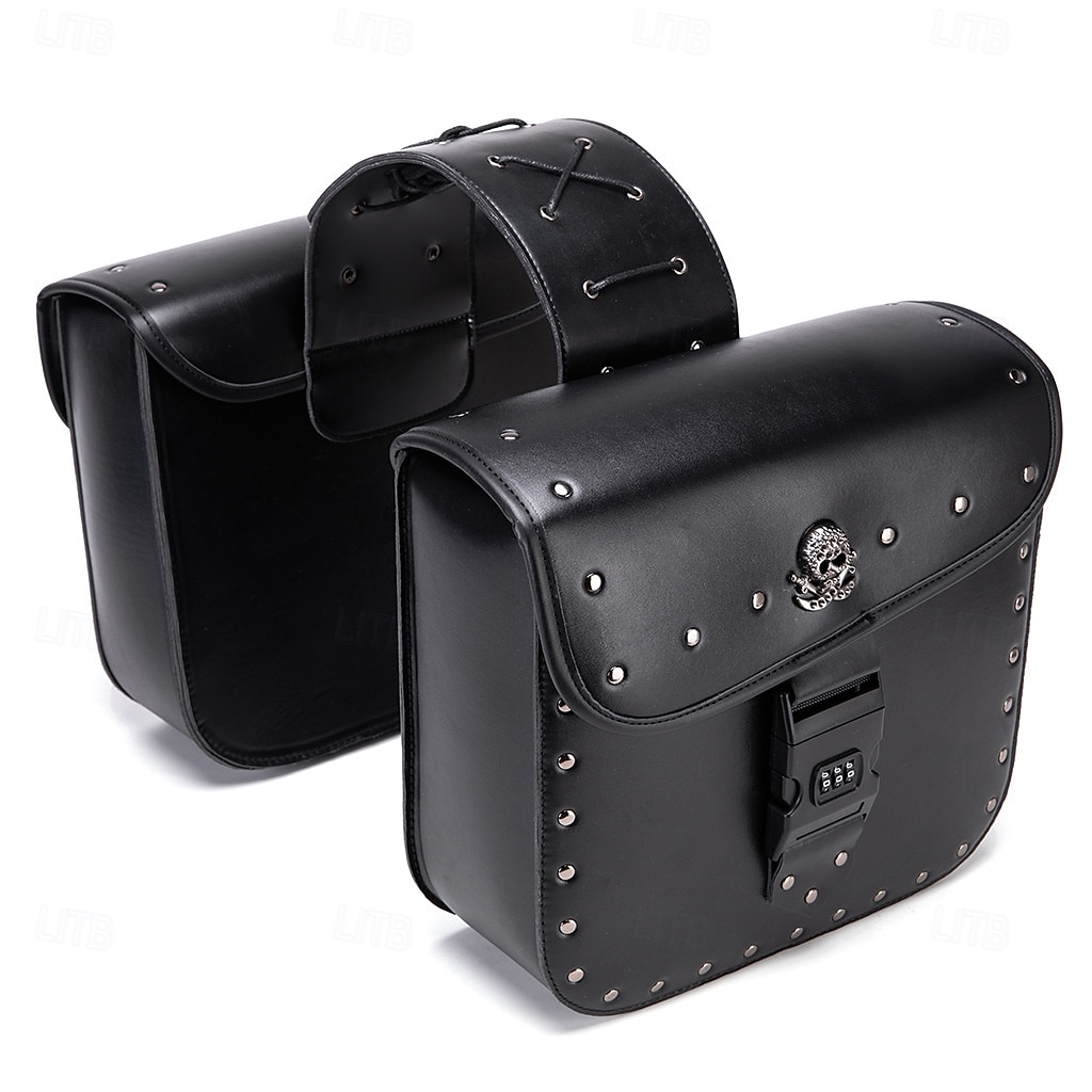 Western Retro Vintage Punk & Gothic Saddlebags Motorcycle Bag Side Bags ...