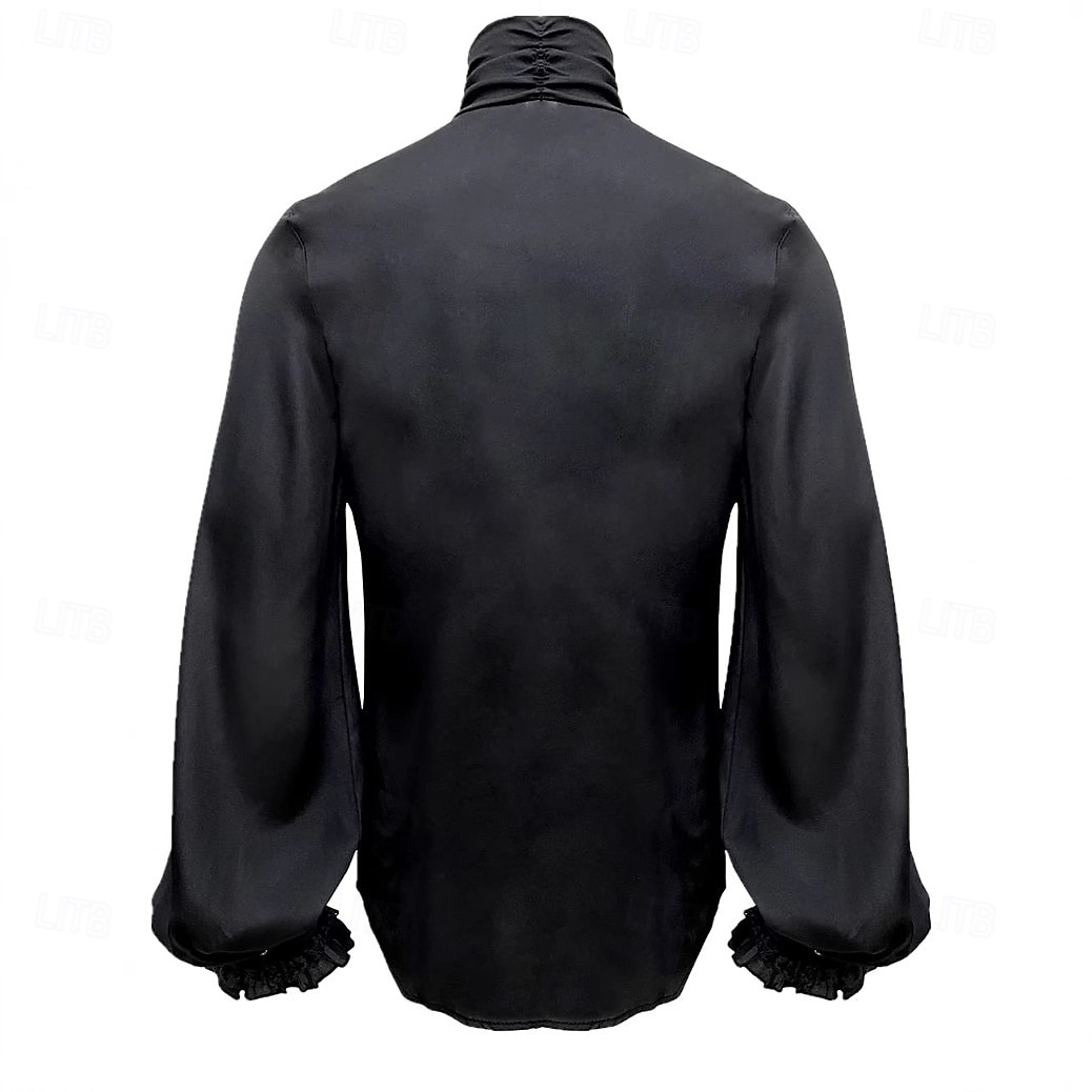 Gothic Victorian Renaissance Shirt Long Sleeves Prince Gentleman ...