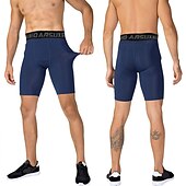 Arsuxeo Men's Running Tight Shorts Compression Shorts Yoga Shorts ...