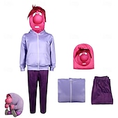 Inside Out 2 Anger Fear Sadness Dress Cosplay Costume Cosplay Movie ...