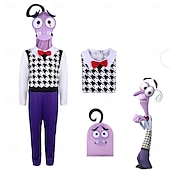 Inside Out 2 Anger Fear Sadness Dress Cosplay Costume Cosplay Movie ...
