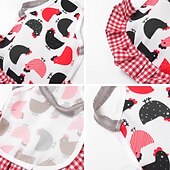 Pet Feather Protection Fixture Rooster Pattern Back Wing Protector Hen ...