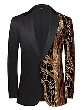 Men's Jacket Blazer Wedding Engagement Party Thermal Warm Breathable ...