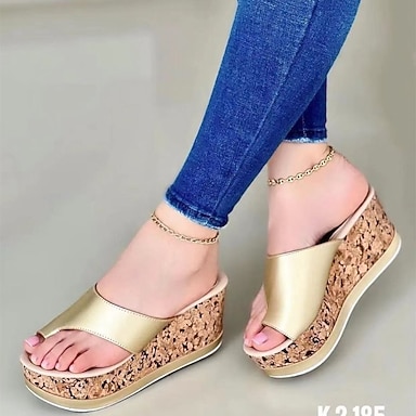 Women's Sandals Wedge Heels Orthopedic Sandals Bunion Sandals Daily ...