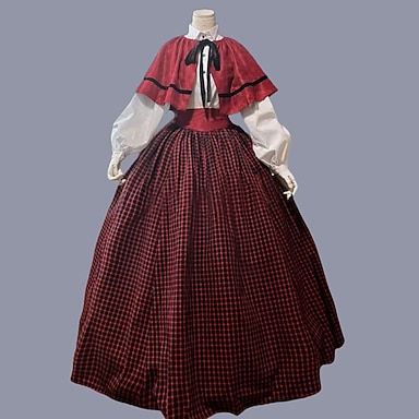 Maria Antonietta Rokokoo Viktoriaaninen Vintage mekko Tanssiaismekko ...