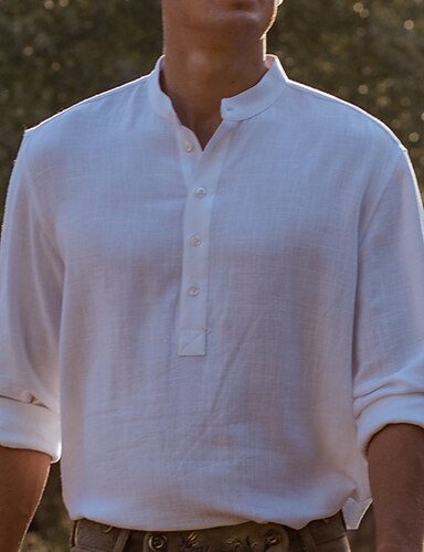 chemises en lin pour hommes En Ligne | chemises en lin pour hommes pour ...