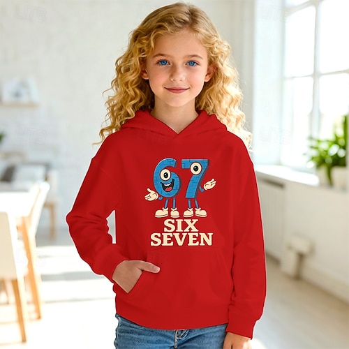 Girls' 3D Graphic 67 Pants Leggings Spring Fall Cute Streetwear Basic ...