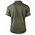 Men's Solid Color Work Shirt Western Shirt Cargo Shirt Short Sleeve ...