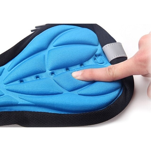 Bike Seat Saddle Cover / Cushion Breathable Comfort 3D Pad Silicone ...