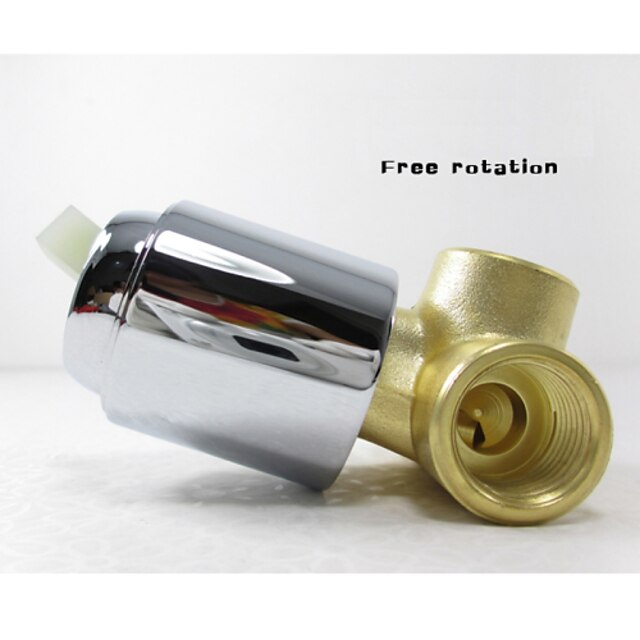 Wall Mount Bathroom Sink Mixer Faucet Chrome, Concealed Washroom Basin ...