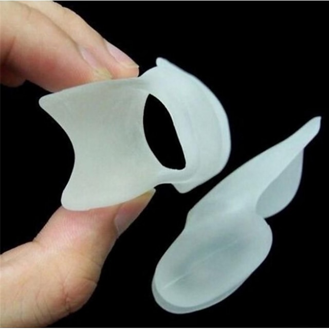 Unisex-Zehe Hallux Valgus Silikon-Bunion-Schiene Daumenkorrektor ...