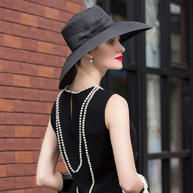 Tulle / Basketwork Kentucky Derby Hat / Hats / Headwear with Floral 1pc ...