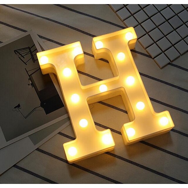 LED Letter Lights Sign 26 Letters Alphabet Light Up Letters Sign for ...