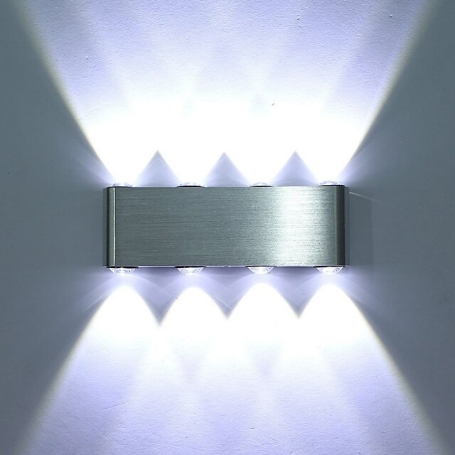 Lightinthebox 8-Light 19cm LED Wall Light Modern Mini Style Wall Sconce ...