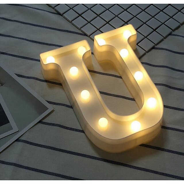 LED Letter Lights Sign 26 Letters Alphabet Light Up Letters Sign for ...