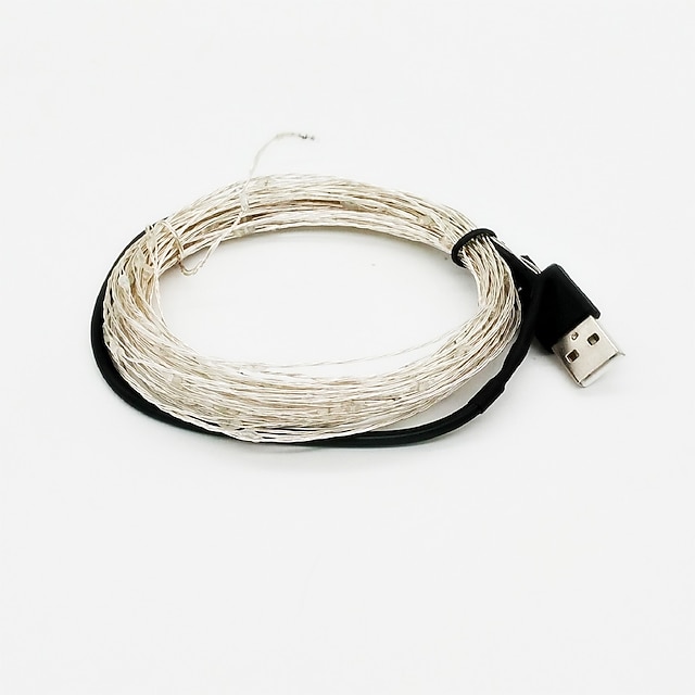 Waterproof 10M 100 LED USB 5V Fairy String Lights Firefly Lights Decor ...