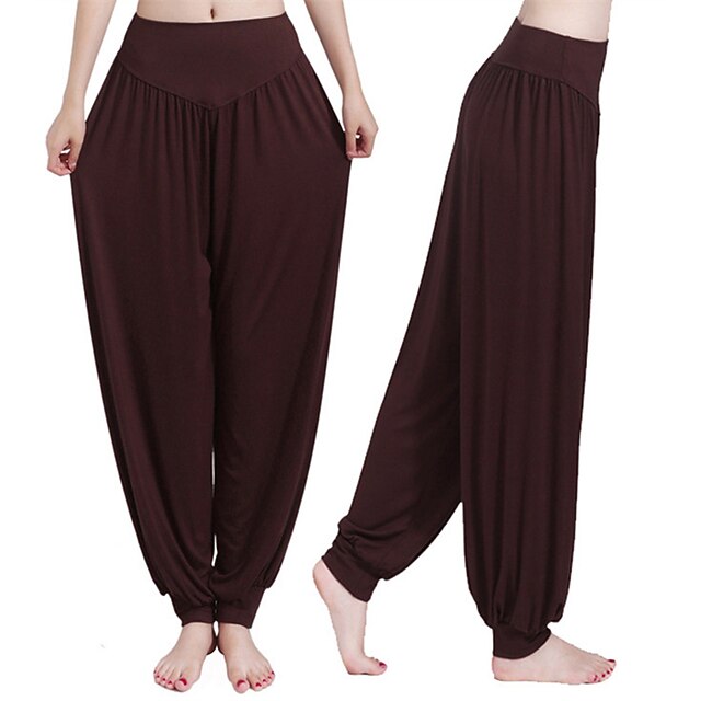Women's Harem Pants Breathable Quick Dry Moisture Wicking Zumba Belly ...