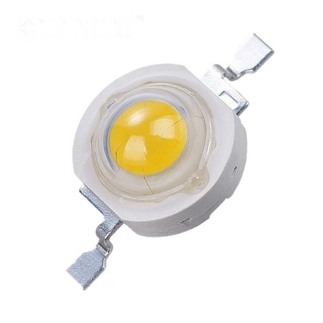 15 pcs High Power Led Chip 3W Warm White (3000K-3500K/600mA-700mA/DC 3V ...