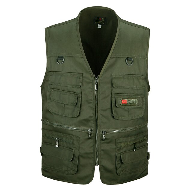 Men's Hiking Vest / Gilet Fishing Vest Outdoor Lightweight Breathable ...