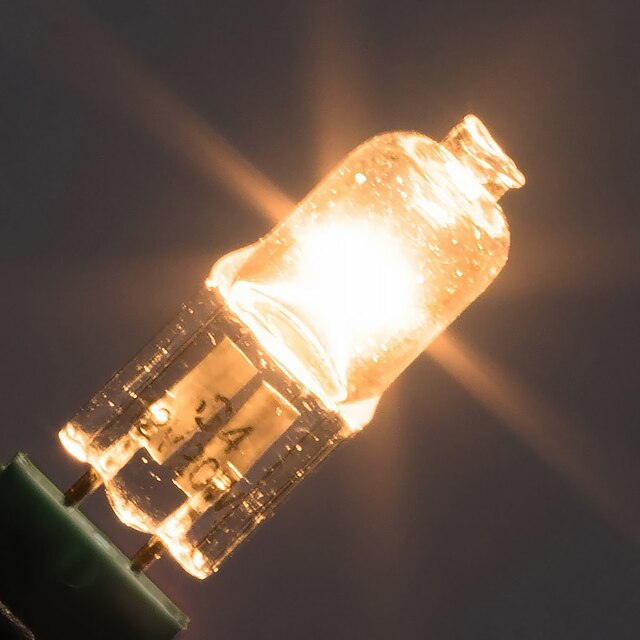 10pcs 20W Halogen Bi-pin Light Bulb 20pcs 240lm G4 Warm White 12V for ...