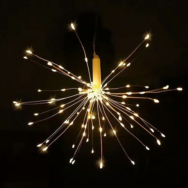 led starburst scintille lumières bricolage extérieur étanche fée ...