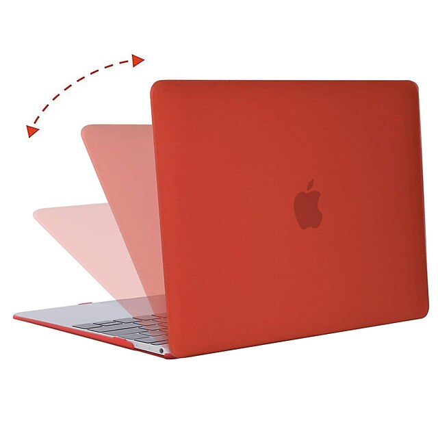 Solid Colored Crystal Translucent Cover For MacBook Pro Air Retina 11 ...