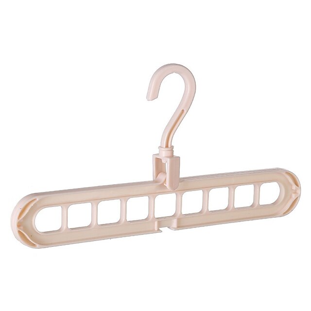 2pcs Clothes Coat Hanger Organizer Multi-port Support Drying Racks ...