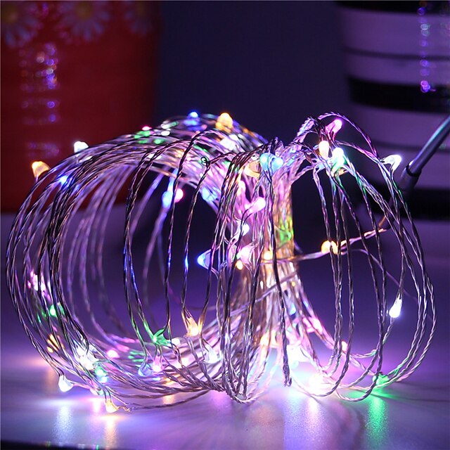 Elegante cadena de luces LED USB de 5 m y 50 ledes para recepción de ...
