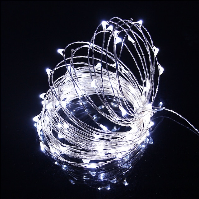 Elegante cadena de luces LED USB de 5 m y 50 ledes para recepción de ...