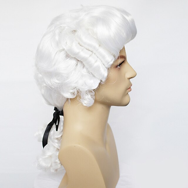 Cosplay Judge Cosplay Wigs Men's Women's Asymmetrical 21 inch Heat ...
