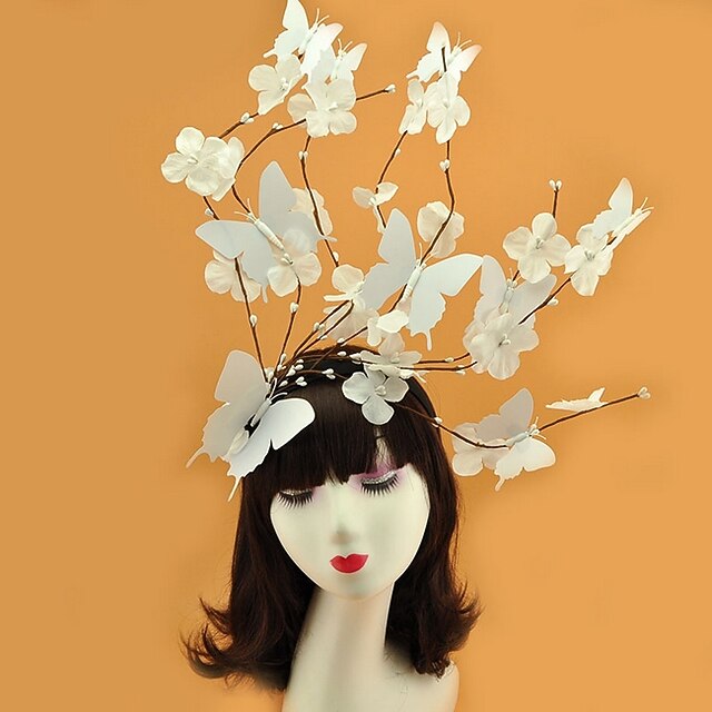 Poly / Cotton Blend Fascinators Kentucky Derby Hat with Bow(s) 1 PC ...