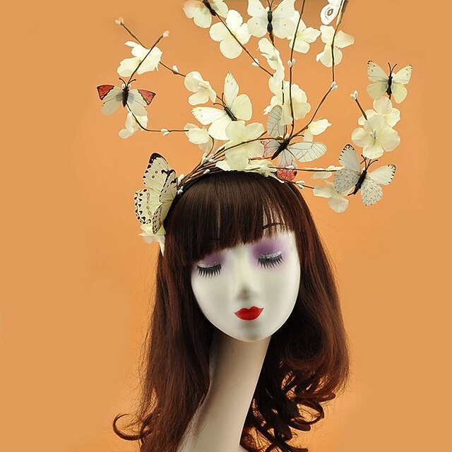 Poly / Cotton Blend Fascinators Kentucky Derby Hat with Bow(s) 1 PC ...