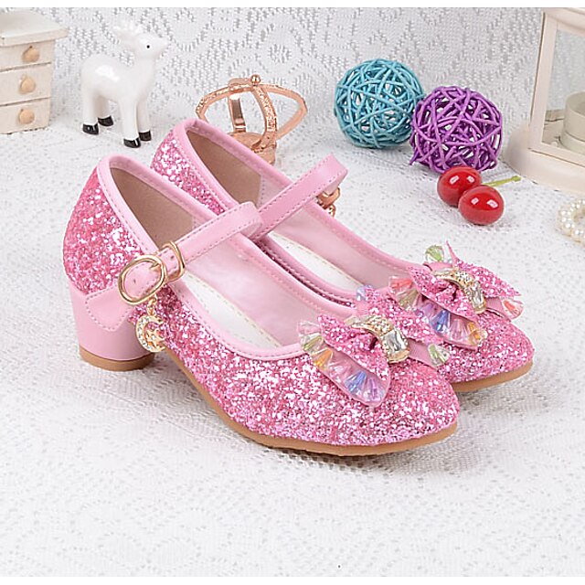 filles talons fête mary jane pompe basique pu petits enfants (4-7 ans ...