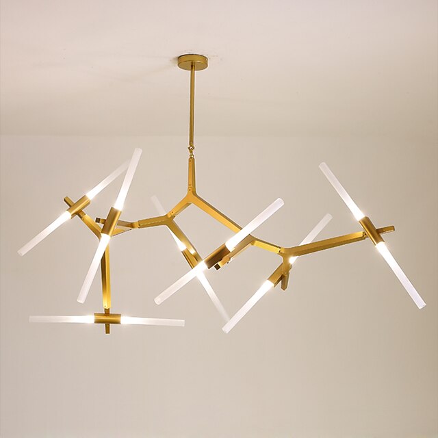 170 cm Sputnik Design Chandelier Aluminum Sputnik Mini Painted Finishes ...