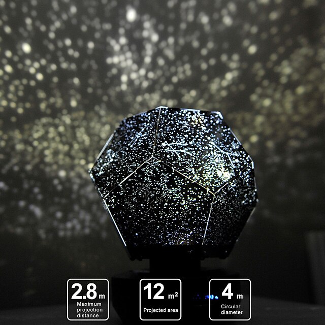 LED Starry Projector Light Bedside Night Lamp Planetario Casero for ...