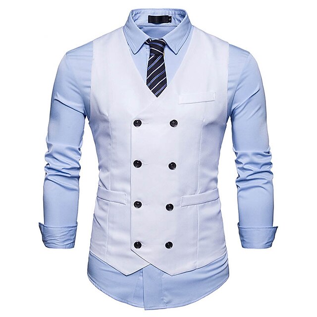 Elegant Vintage Classical Masquerade Vest Waistcoat Gentleman Kingsman ...