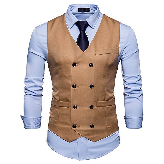 Elegant Vintage Classical Masquerade Vest Waistcoat Gentleman Kingsman ...