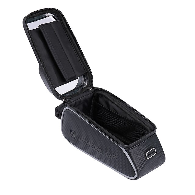Wheel up Cell Phone Bag Bike Frame Bag Top Tube 6 inch Touchscreen ...