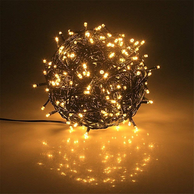 10m 100 LEDs 12V Low Voltage String Lights High Power LED 1 x 12V 2A ...