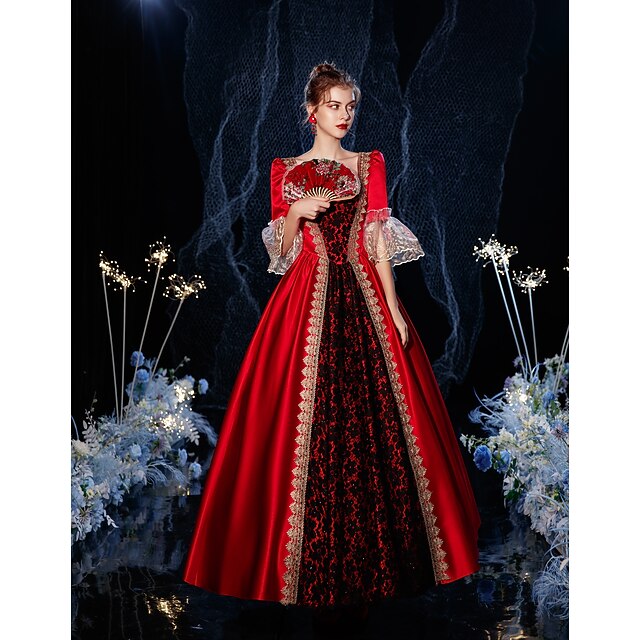 Gothic Rococo Vintage Inspired Dress Party Costume Masquerade Princess ...