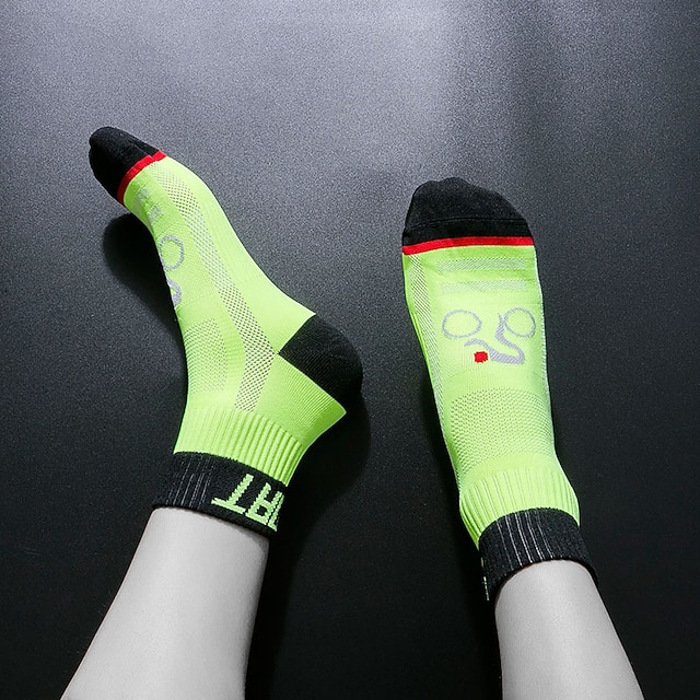 Compression Socks Athletic Sports Socks Crew Socks Cycling Socks Men's ...