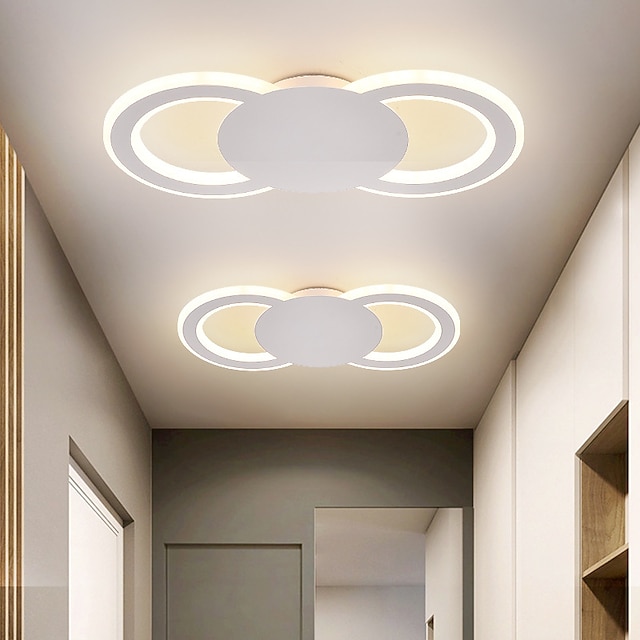 35cm nytt LED taklampe moderne svart hvit veranda lampe korridor lampe ...