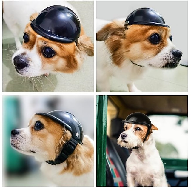 Pet helm nieuwe motorhelm hond kat accessoires huisdier speelgoed hoed ...